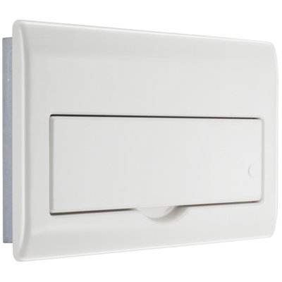 BG Fortress Recessed 10 Way Dual RCD Consumer Unit