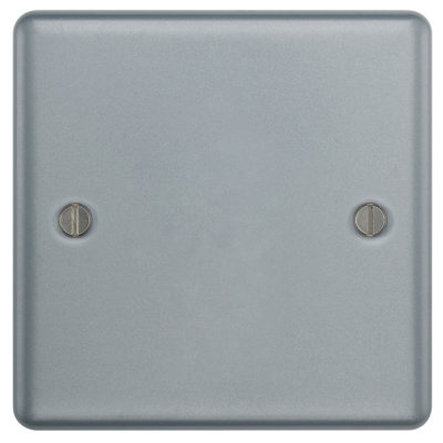 BG Metal Clad Industrial Single Blank Plate, Scratch Resistant