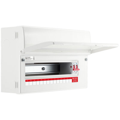 BG Metal Consumer Unit 16 Module, 14 Way Unpopulated With 100A Main ...