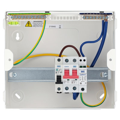 BG Metal Consumer Unit 9 Module 5 Way