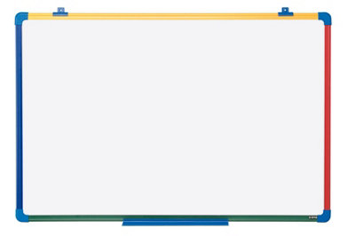 Bi-Office Magnetic Drywipe Board, 900 mm x 600 mm