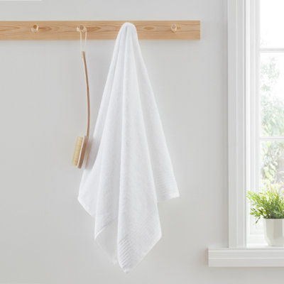 Bianca Fine Linens Egyptian Cotton Hand Towel White