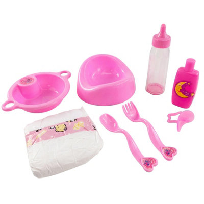 BiBi Doll Milk Bottle Dummy Potty Baby Doll Accessories Feeding Kit ...
