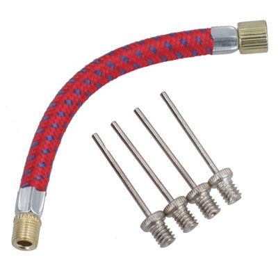 Bicycle Bike Pump Accessories Inflation Needle Valve Connector Football ...