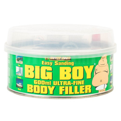 Big Boy Easy Sanding Ultra Fine Body Filler Car Home Boat Metal Scratch ...
