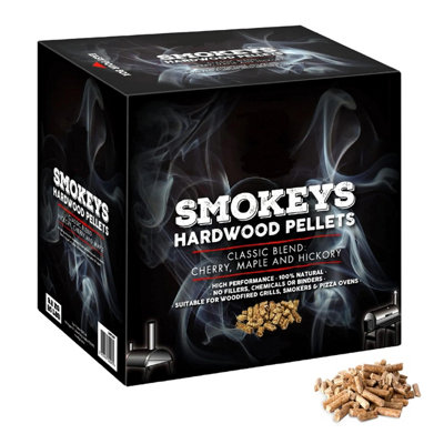 Big K Smokey's Premium Hardwood Pellets Classic Blend Cherry, Maple ...