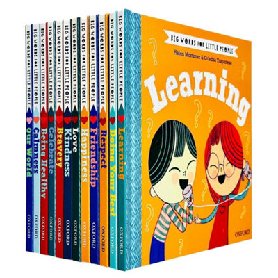 Big Words For Little People Collection 12 Books Set By Helen Mortimer ...