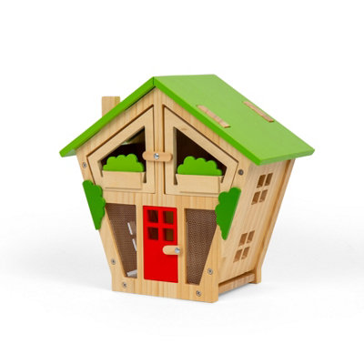 Bigjigs Toys Bug House - Wooden Insect Hotel, Outdoor Nature Activity ...