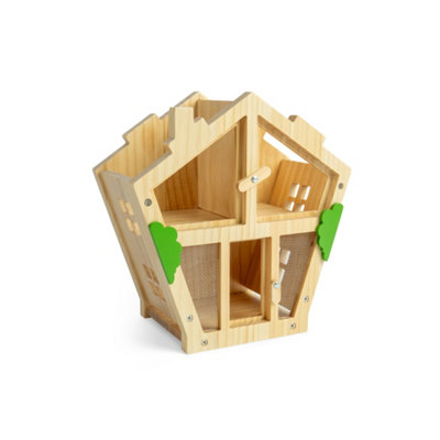 Bigjigs Toys Bug House - Wooden Insect Hotel, Outdoor Nature Activity ...