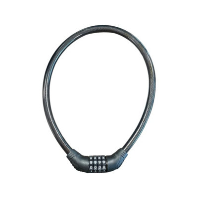 Bike Lock Scooter Bicycle Motorcycle Cable Chain Locks, 4-Digit Secure ...