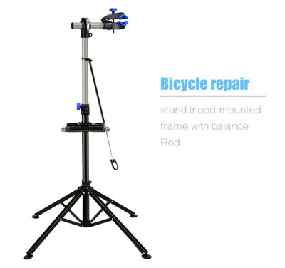 Bike Repair Stand Maintenance Station Adjustable Folding Mechanic Repair
