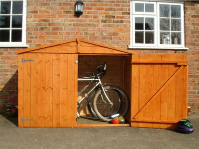 Bike storage shed b&q store