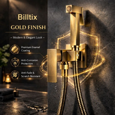 Billtix Bidet Shower Set with Mixer Valve, Handheld Bidet Sprayer for ...