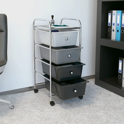 BillyOh 4 Drawer Plastic Storage Trolley