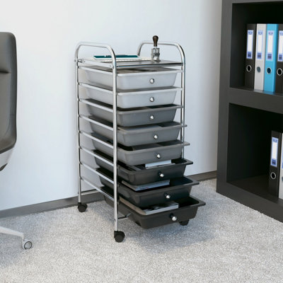 BillyOh 8 Drawer Plastic Storage Trolley