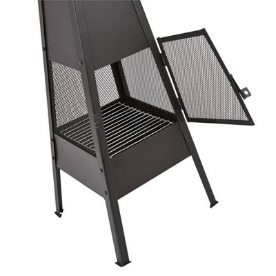 Buy BillyOh Large Metal Chiminea 100cm at B&Q