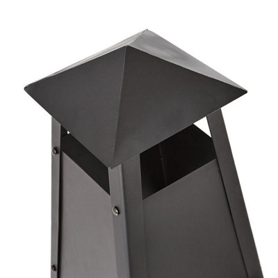 Buy BillyOh Large Metal Chiminea 100cm at B&Q