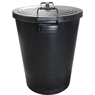 Bin 110l with Locking Lid and Side Handles Storage Bin for Recycling ...