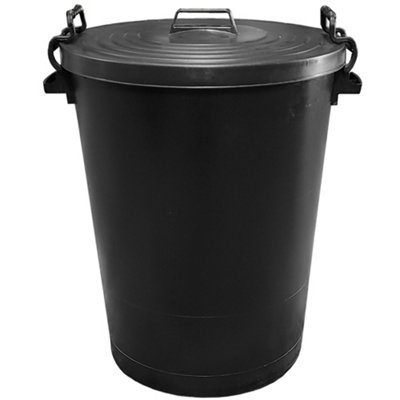 Bin 110l with Locking Lid and Side Handles Storage Bin for Recycling ...