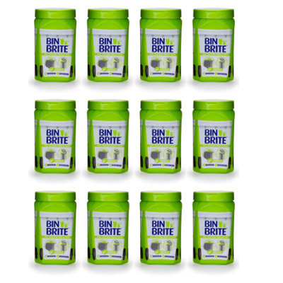 Bin Brite Odour Neutraliser Citronella & Lemongrass 500gm Pack of 12 ...