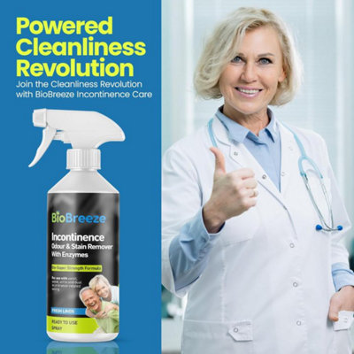 BioBreeze Incontinence Odour & Stain Preventer Spray
