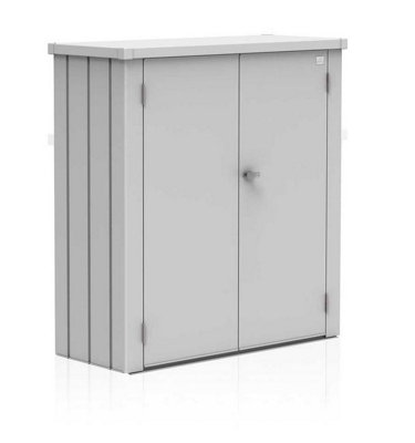 Biohort High Quality 4ft x 2ft Romeo Garden Patio Locker - Metallic ...