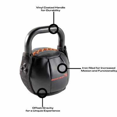 BIONIC BODY SOFT KETTLE BELL 25LB (11KG)