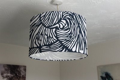 Biophilic design with natural analogues texture (Ceiling & Lamp Shade ...