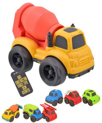 Bioplastic Cement Mixer Toy Vehicle Construction Wheat Straw