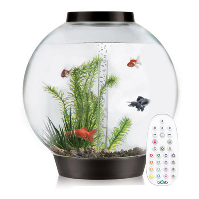 BiOrb Classic 105L Aquarium Fish Tank in Black with MCR LED Lighting