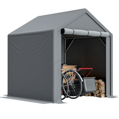 Birchtree 6.2X5.6FT Garden Waterproof Anti-UV Storage Tent Bike Shed ...
