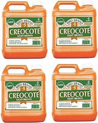Bird Brand 4 Litre Creocote Light Box of 4