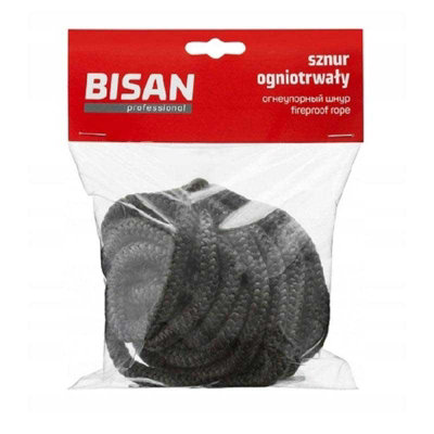 Bisan 2.5m Heat Resistant Stove And Fire Rope For Wood Burning Stove ...