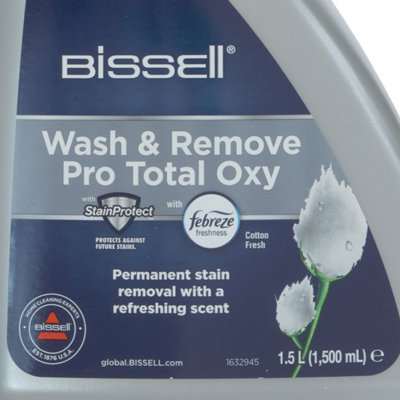 Bissell Wash & Remove Pro Total Oxy with Febreze Carpet Cleaner ...