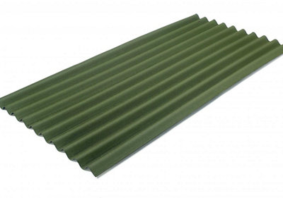 BITUMEN SHEET 950 x 2000 2.6MM GREEN PK6 | DIY at B&Q