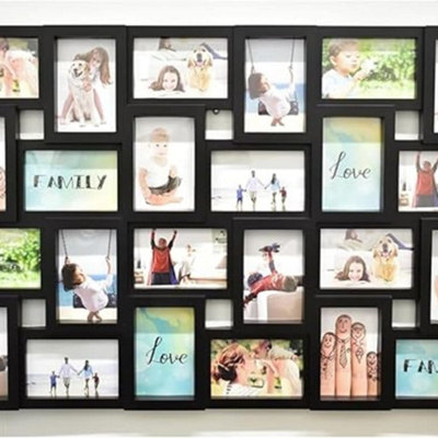 Biznest 24 Multi Aperture Frame Photo Picture For 24 Photos Holds 6X4 ...