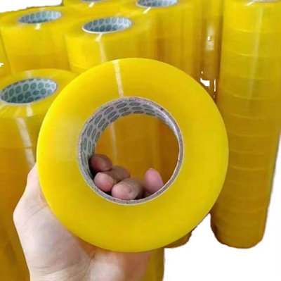 Biznest Clear Parcel Tape Packing Packaging Adhesive Rolls Carton Boxes ...
