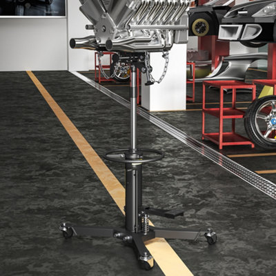 Black 2 Stage 0.5 Ton Spring Loaded Vertical Hydraulic Transmission ...