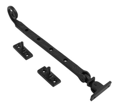 Black Antique Casement Stay Curly Tail Black Antique Window Furniture ...