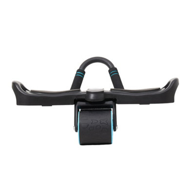 Black Automatic Rebound Abdominal Wheel Roller Core Workout Exercises ...