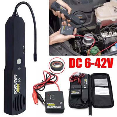 Black Automotive Short and Open Finder Circuit Tester DC 6-42V Car Wire ...