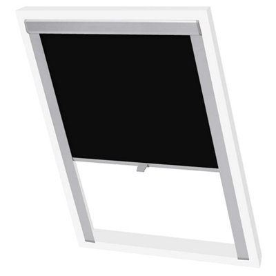 Black Blackout Roller Blind M04/304 for Velux Windows