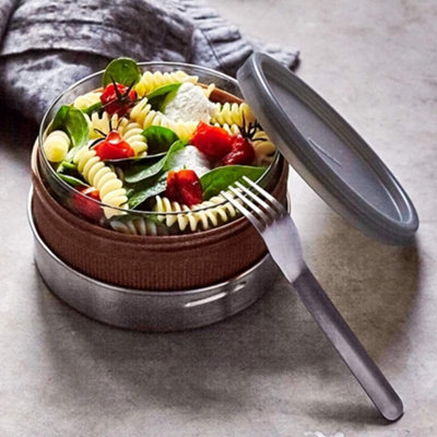 Black+Blum Glass Lunch Bowl 750ml - Almond