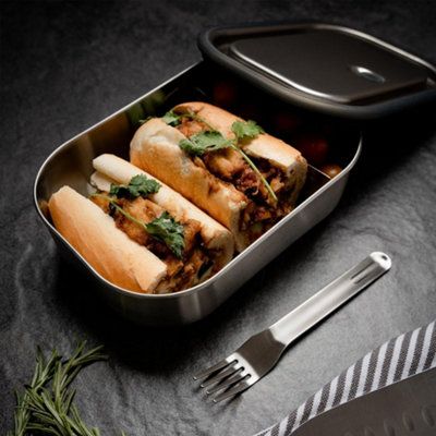 Black+Blum Stainless Steel Lunch Box Large 1L - Olive