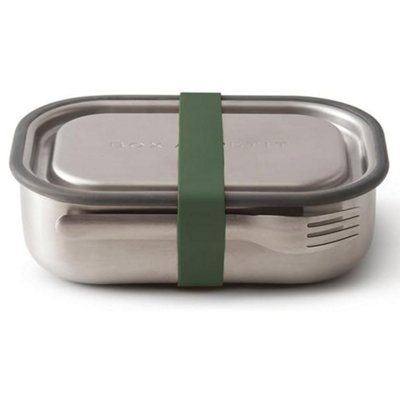 Black+Blum Stainless Steel Lunch Box Large 1L - Olive