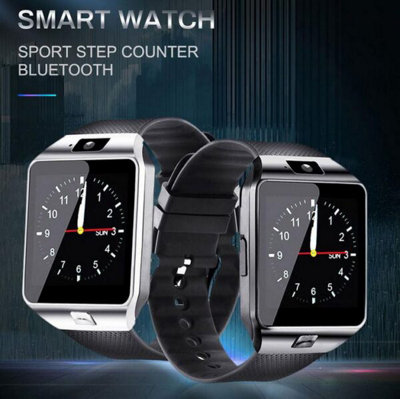 Black Card Enabled Bluetooth Smartwatch