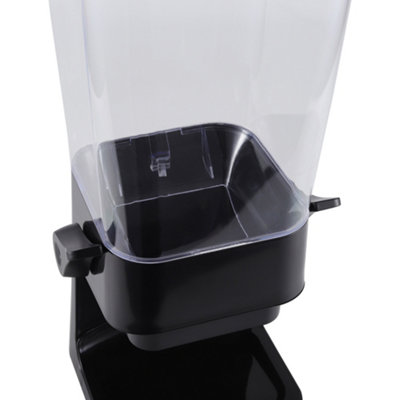 Black Cereal Nuts Storage Container Dispenser for Kitchen