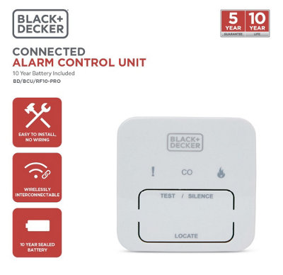 BLACK + DECKER CONNECTED Alarm Control Unit For Black + Decker ...
