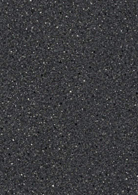 Black Fleck Laminate Worktop Edging Strip - 2m x 44mm - FP5013