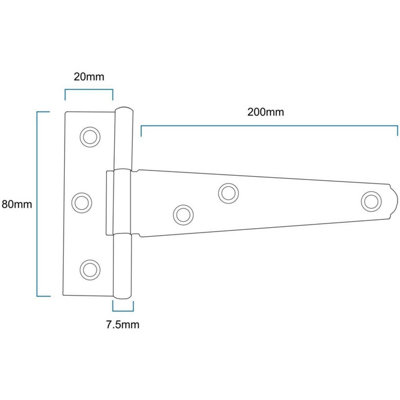 Black Gate Latch Set - Includes Auto Gate Latch, Tee Hinges & Gate Spring